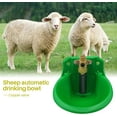 2 Pieces Sheep Drinker with 1 Replacement Copper Valve Goat Drinker ...