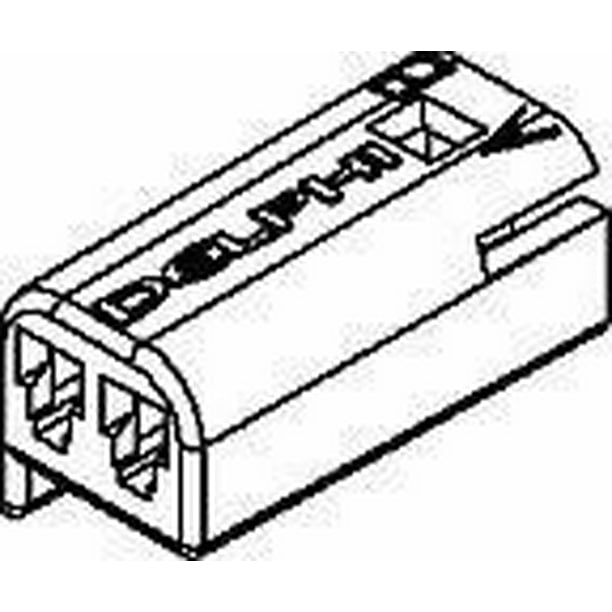 Automotive Connectors CON MP 150 2W FEM - Walmart.com