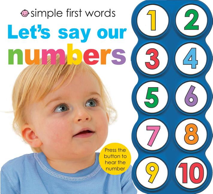 Simple First Words: Simple First Words Let's Say Our Numbers (Board ...