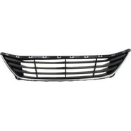 Kojem Front Bumper Upper Grille Chrome Replacement Mesh Grill for 2009 ...