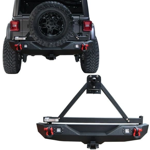 Jeep Wrangler Rear Bumper Tire Carrier