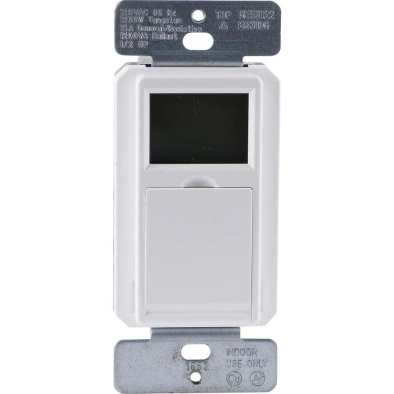 Heavy Duty Digital Timer Defiant DEFIANT DAYLIGHT ADJUSTING INDOOR