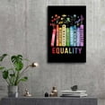 Equality Diversity Inclusion Wall Art, Social Justice Book Print, Book ...