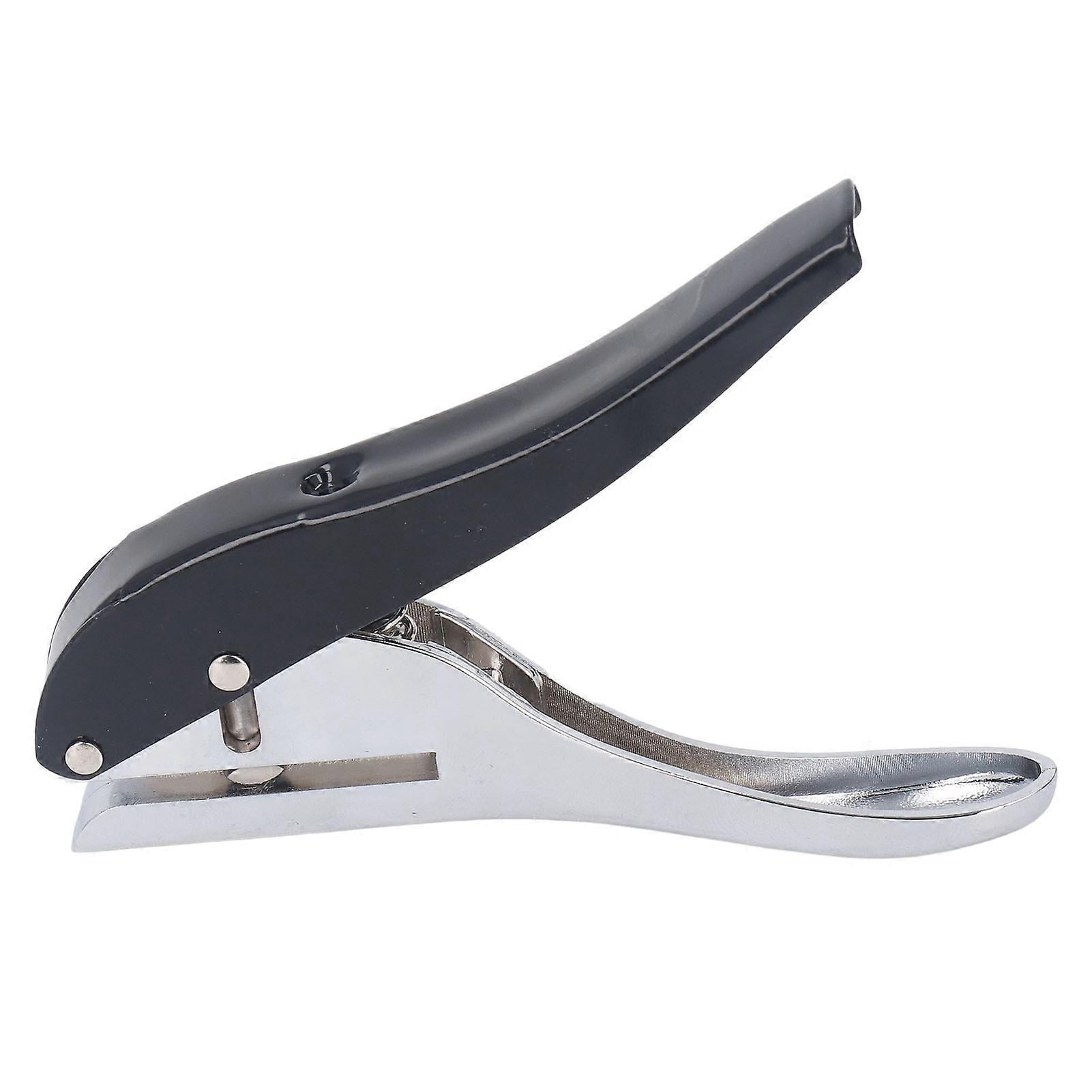Paper Hole Punch 1 Hole Puncher 8mm DIA 25mm Depth Handheld DIY Tool ...