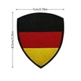 YANDE - 1PC Dominican Republic National Flag Patches, Embroidered ...