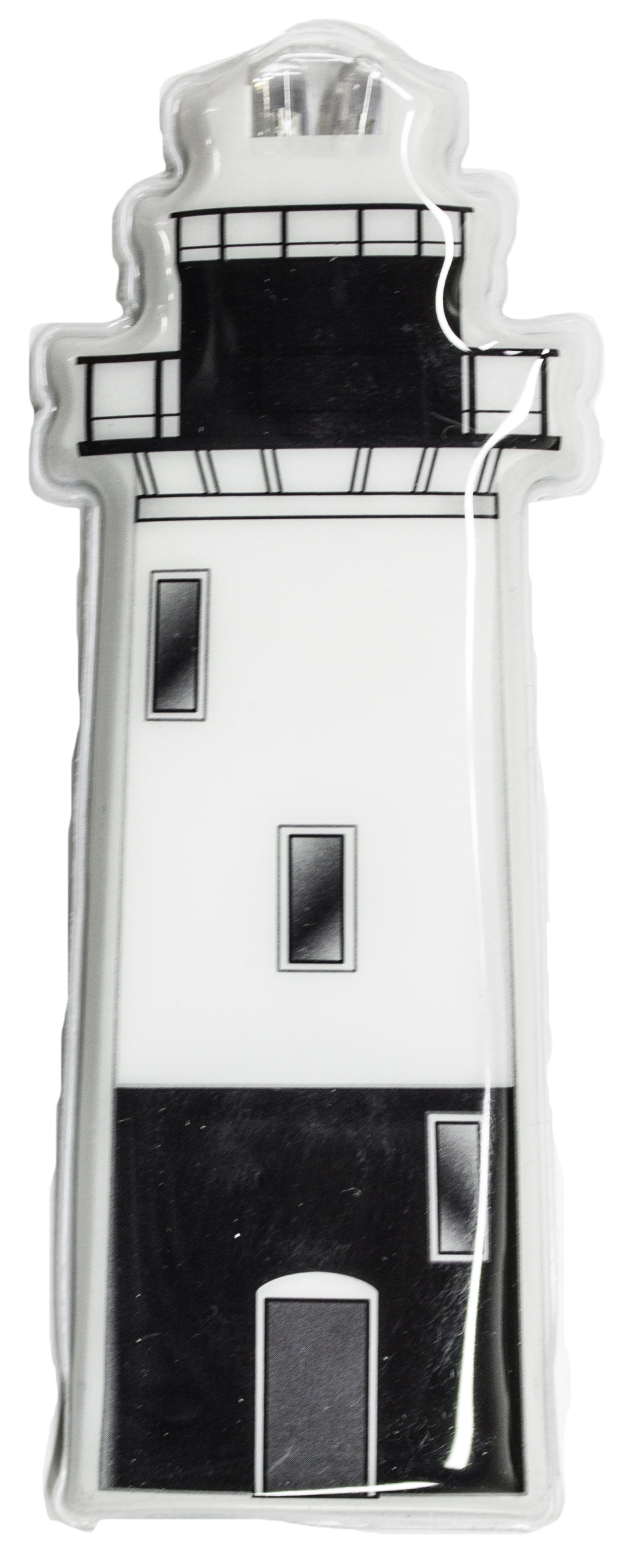 5 Inch Magnetic Flat Lite Super Thin Plastic Flashlight (Black ...