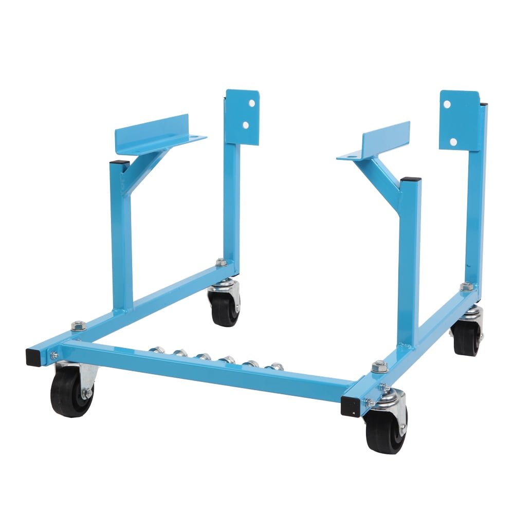 Rolling Heavy Duty Ford Engine Cradle Storage Stand Blue, 1000lb ...