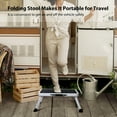 Ollieroo Portable Folding Step Stool-Non Skid, 330lbs Capacity-White ...