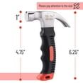 Mr. Pen Hammer, 8oz, Small Claw Hammer for Precise DIY, Durable Carbon ...