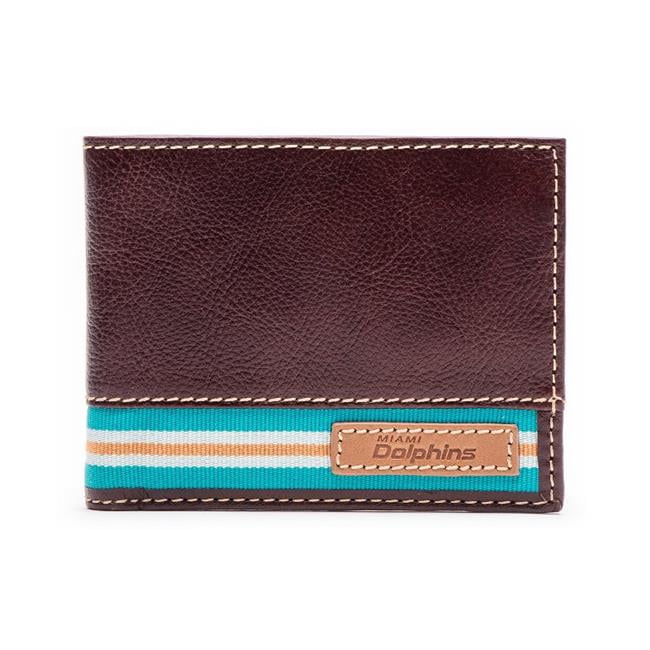 Jack Mason Brand JMF-2003-MI Miami Tailgate Slim Bifold Wallet ...