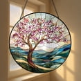 Blossom Tree Window Hanging – Stained Glass Style Nature Art - Walmart.com
