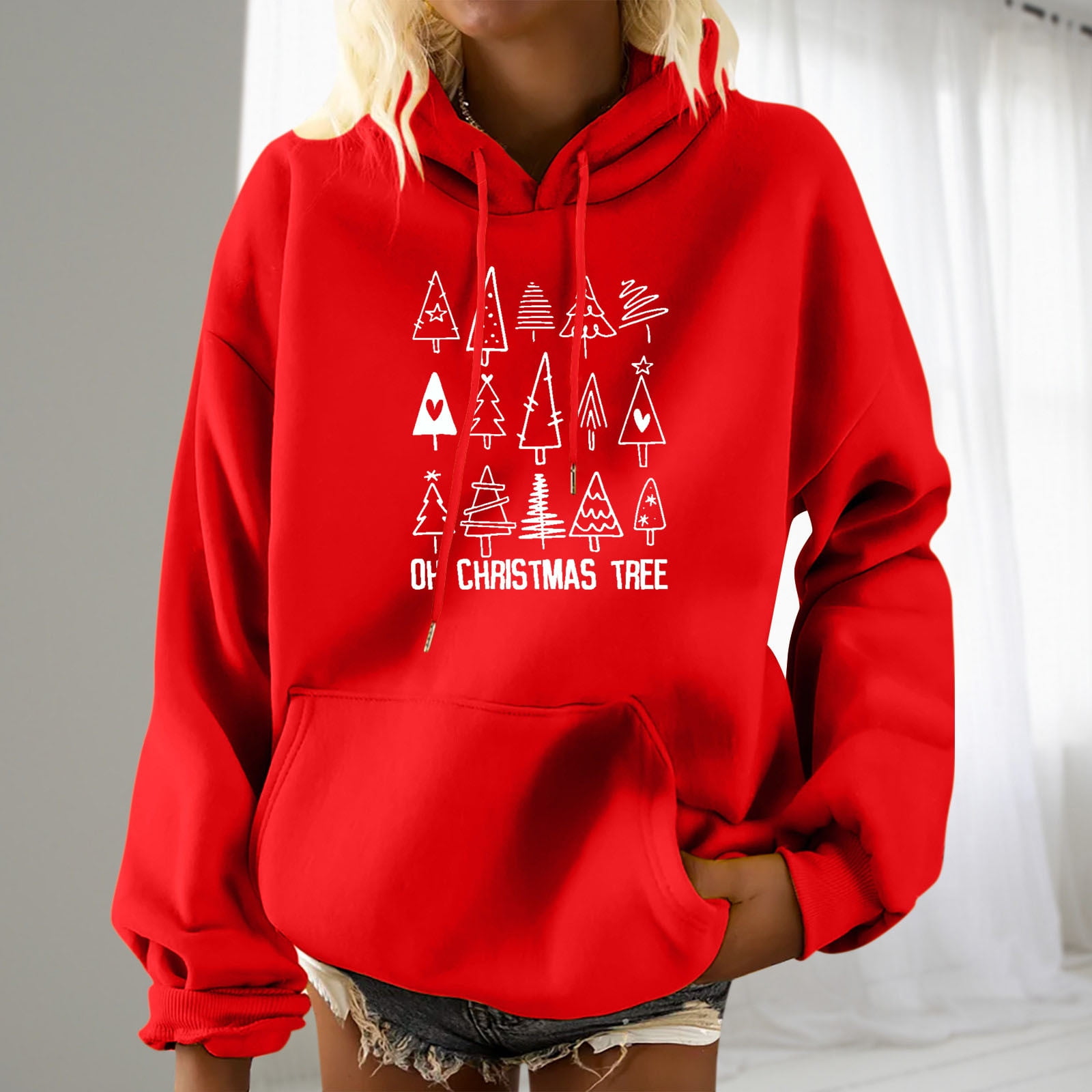 Click here for Amzcrzy Hoodies For Women Christmas Hoodie Womens... prices