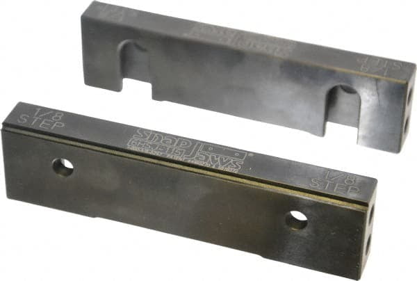 Snap Jaws 6" Wide x 1.53" High x 0.73" Thick, Step Vise Jaw - Walmart.com