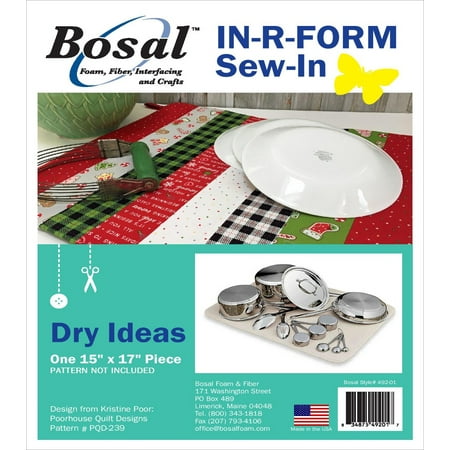 Bosal In-R-Form Sew-In Foam Stabilizer-Dry Ideas Drying Mat - Walmart.ca