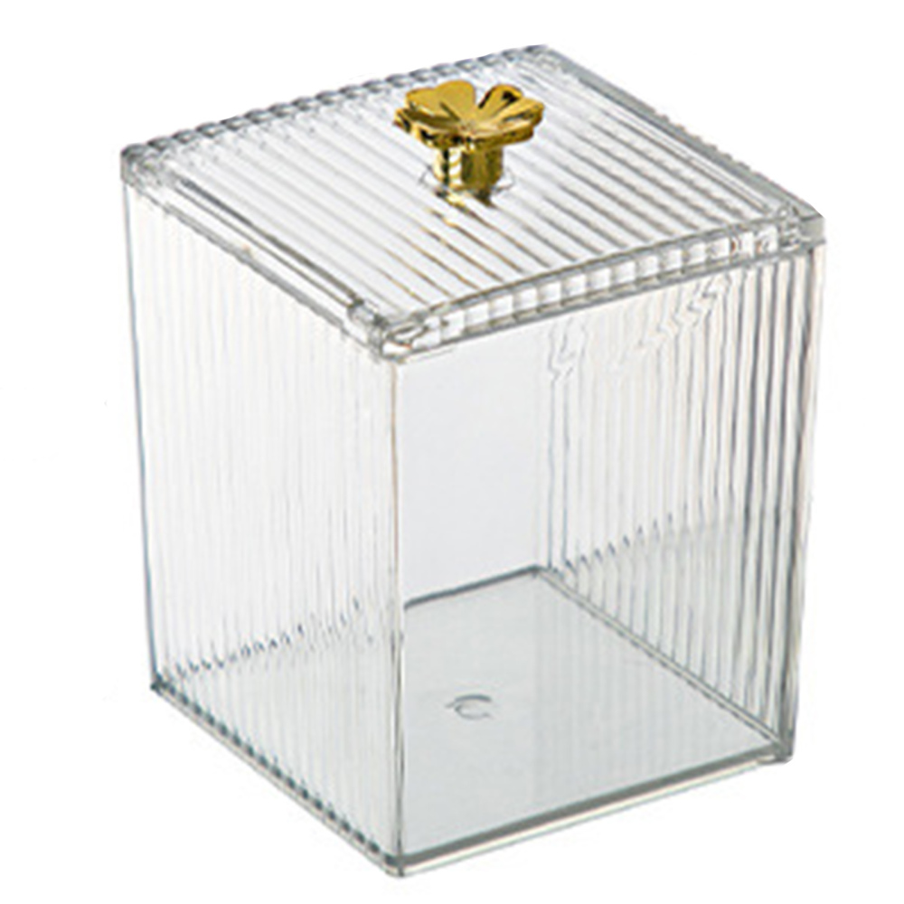 Makeup Divided Box with Lid Sponge Holder with Dustproof Lid for ...