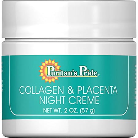 Puritan`s Pride Natural Collagen and Placenta Night Creme-2 Cream ...