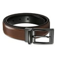 YOETEY Mens Belts Leather Reversible - One Belt, Two Styles for Dress ...