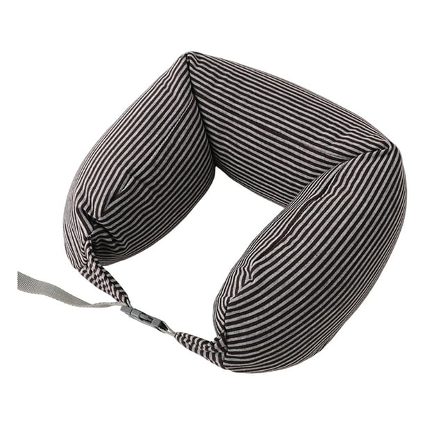 U-shaped Travel Pillow Breathable Adjustable Stuffable U-shaped Travel ...