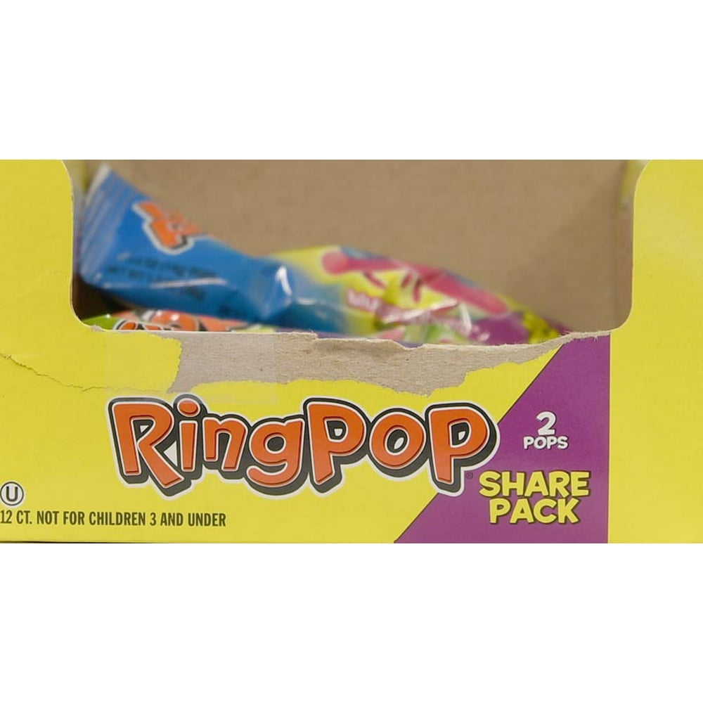 Topps Ring Pop Share Pack 24/12 Ct - Walmart.com - Walmart.com