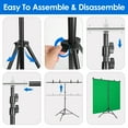 T-Shape Photo Video Heavy Duty Backdrop Stand, Studio Adjustable ...