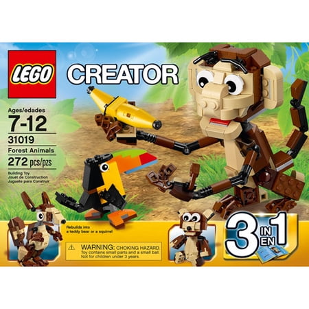 LEGO Creator Forest Animals Building Set - Walmart.com