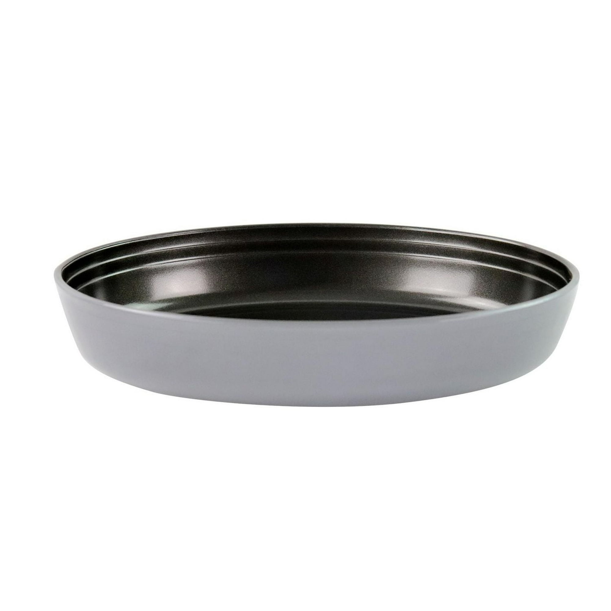 Click here for Vitrinor Borosilicate Grey Oval Tray 35x26x6 Cm (3... prices