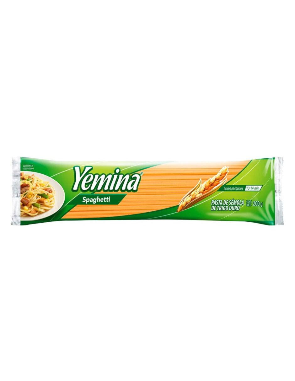 Pack de 24 Sopa para Pasta Yemina Spaghetti 200 gr Yemina Spaghetti ...