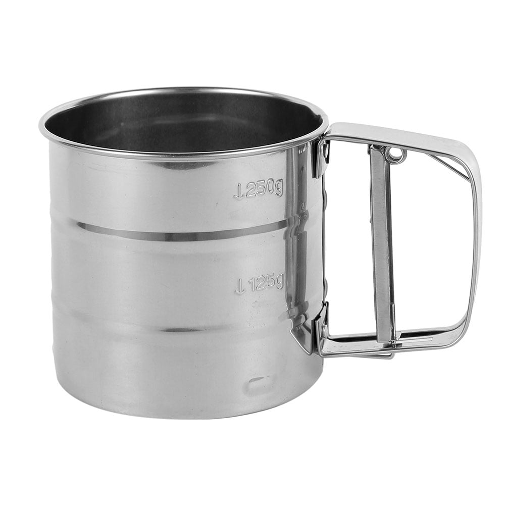 Miuline Flour Sifter Stainless Steel Large Sifter for Baking and ...