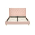 Free Shipping! Novogratz Her Majesty Tufted Upholstered Bed Frame ...