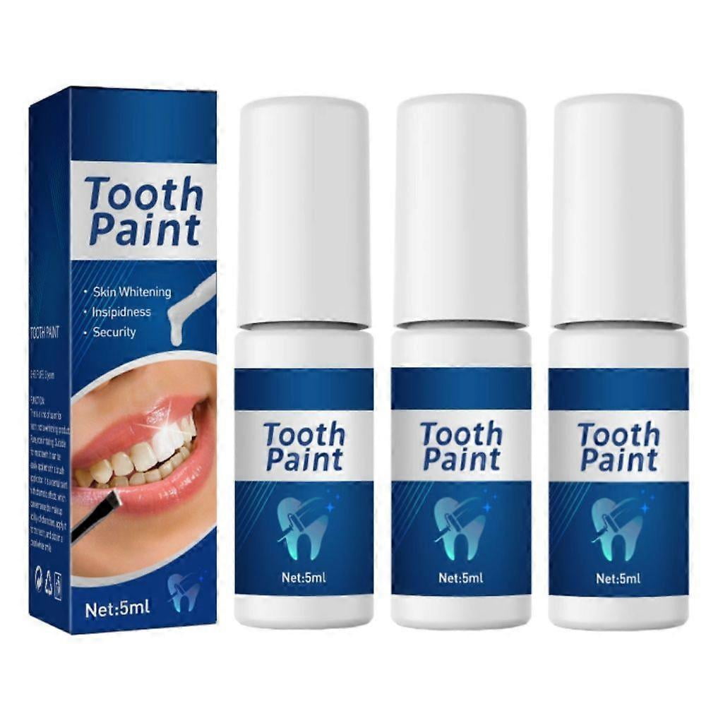 1-3Pcs Best Seller Tooth Paint, Instant Teeth Whitening Paint Extra ...