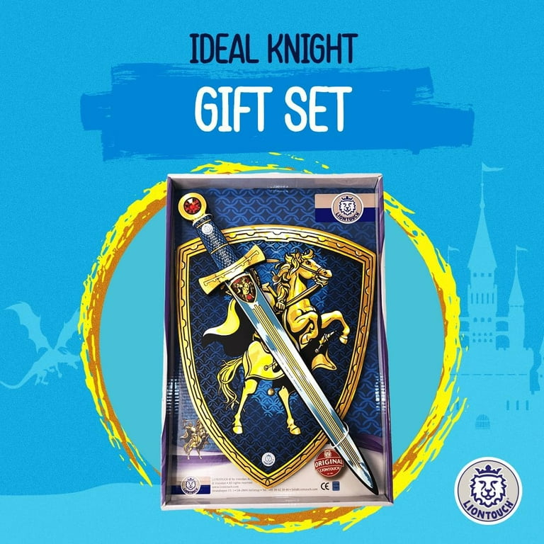 Safe EVA Foam Weapons Knight Toy Sword & Shield Set - Foam Medieval ...