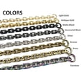 Heavy Chunky Link Chain Strap Purse Handbag Top Handle Shoulder Straps ...