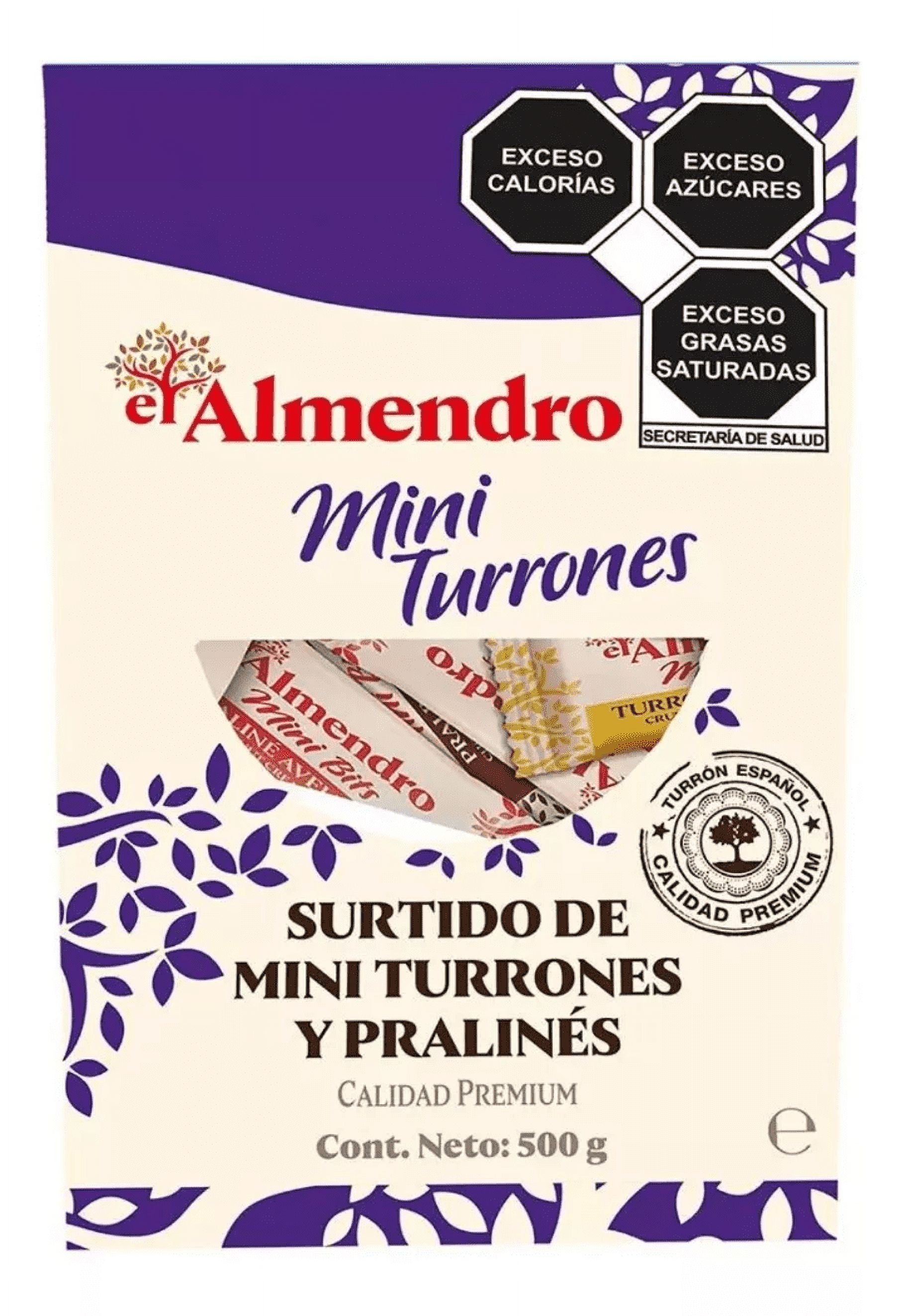 Surtido De Mini Turrones Y Pralines El Almendro 500g | Walmart en línea