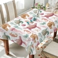 54x72in Square Printed Tablecloth Easy-Care Decorative Table Cloth for ...