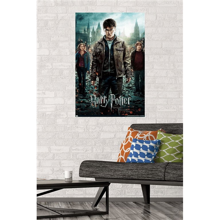 Harry Potter And The Deathly Hallows Poster Hogwarts