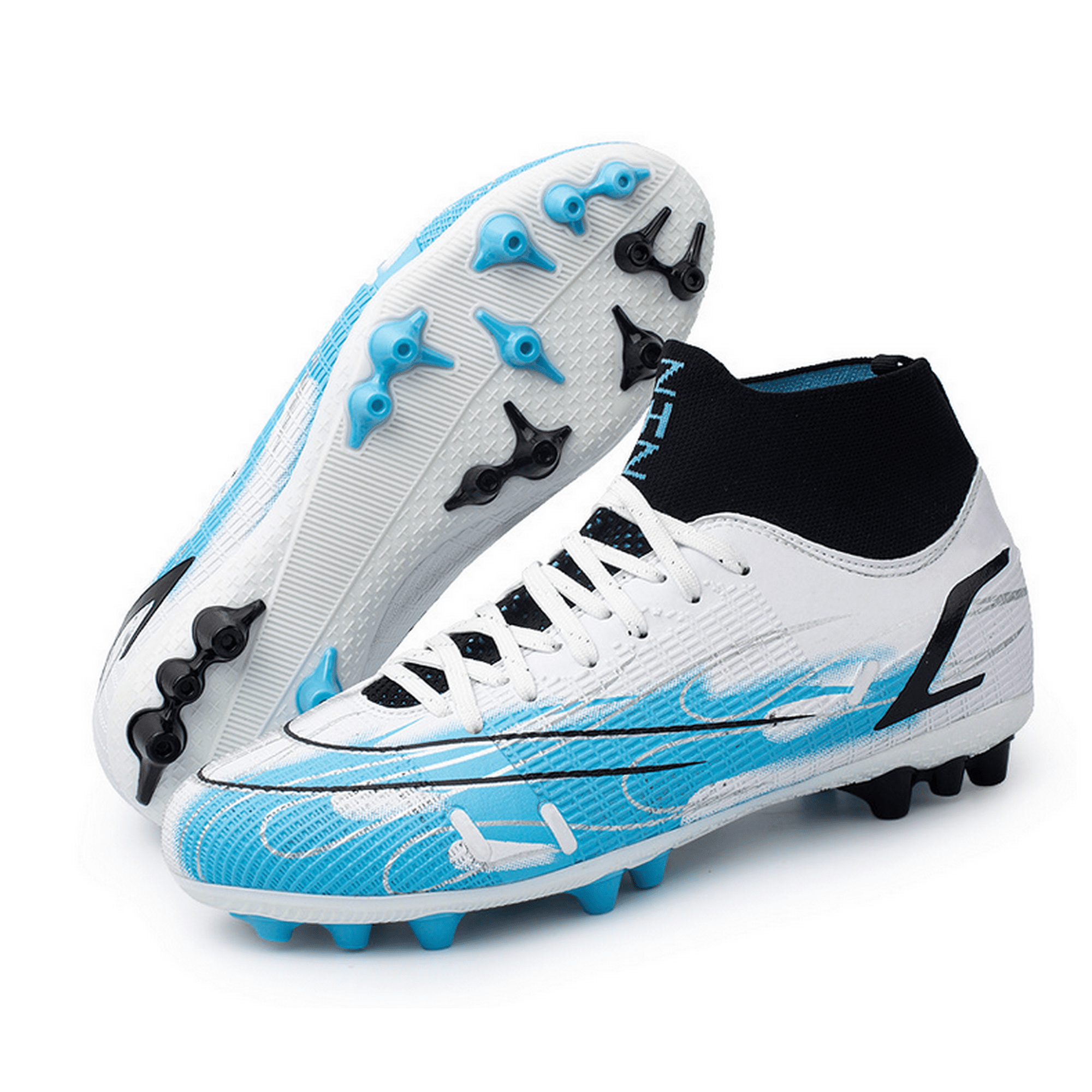 Click here for Onemix Men And Women High-Top Football Shoes Wear-... prices