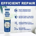 Aippl Drywall Patch Repair Kit with Scraper, Wall Spackle Repair Paste ...