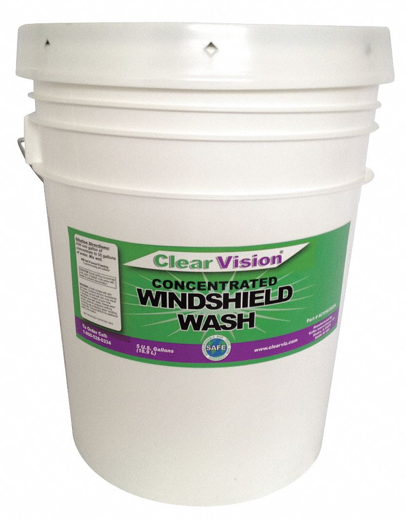 Clear Vision Windshield Wash,Concentrate,5 Gal. ACV05G39203 - Walmart.com