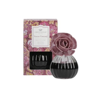 GREENLEAF Flower Diffuser - Diffuses 30 Days - Made in The USA - Peony ...