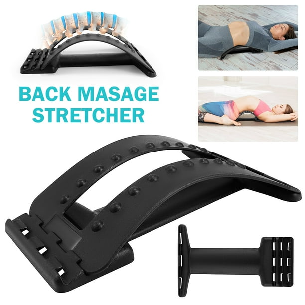 Lumbar Massager Back Stretcher Lumbar Correction Pad Back Support ...