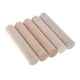 20mm Round Balsa Unfinished Woodcraft Stick Dowel Rod 5 Pieces 110mm ...