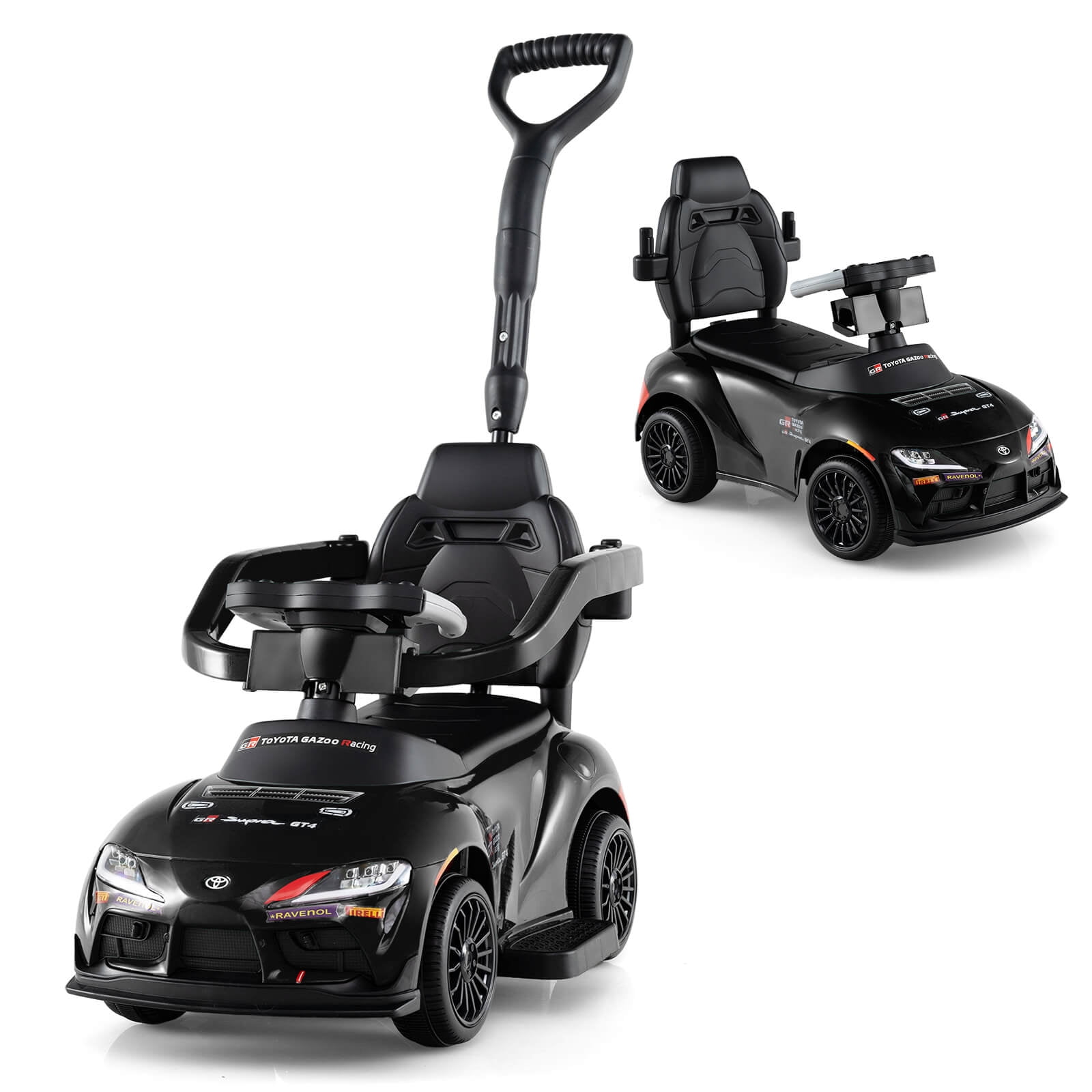 Click here for Costway Toyota Licensed Ride On Push Car With Pare... prices