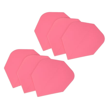 Uxcell Dart Flights, 6 Pack PET Standard Darts Accessories Rose ...