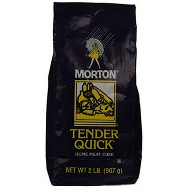 Morton Tender Quick Salt, Fast-Curing Mix for Meat, Poultry, or Game, 2 ...
