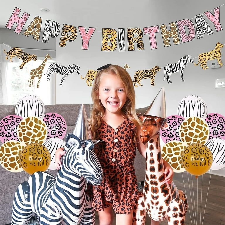Cheetah Birthday Decorations