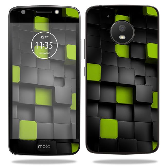 MightySkins MOMOE4-Cubes Skin for Motorola Moto E4 - Cubes - Walmart.com