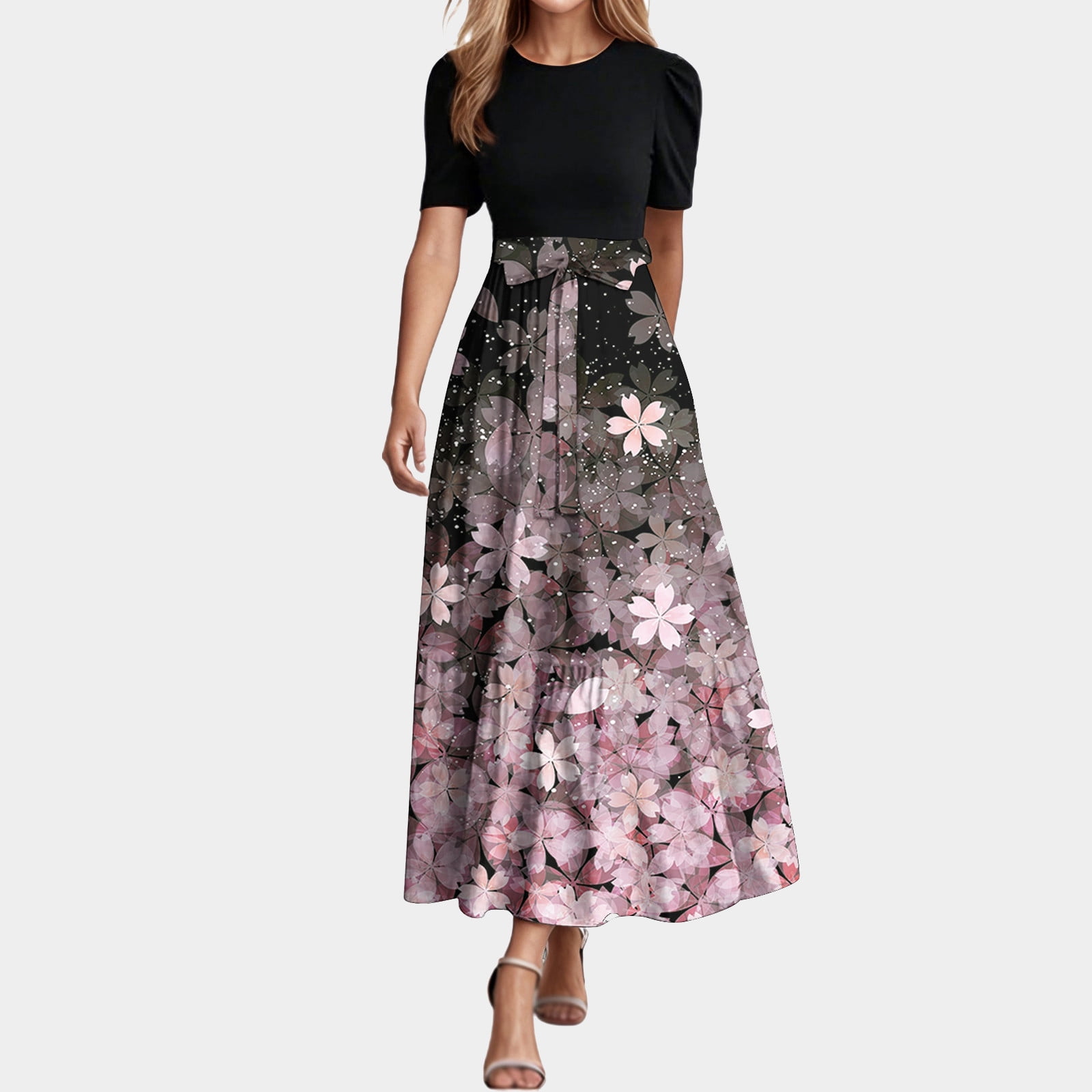 WILLBEST Vestidos De Lino Para Mujer Vestidos De Verano Para Mujer 2025 ...