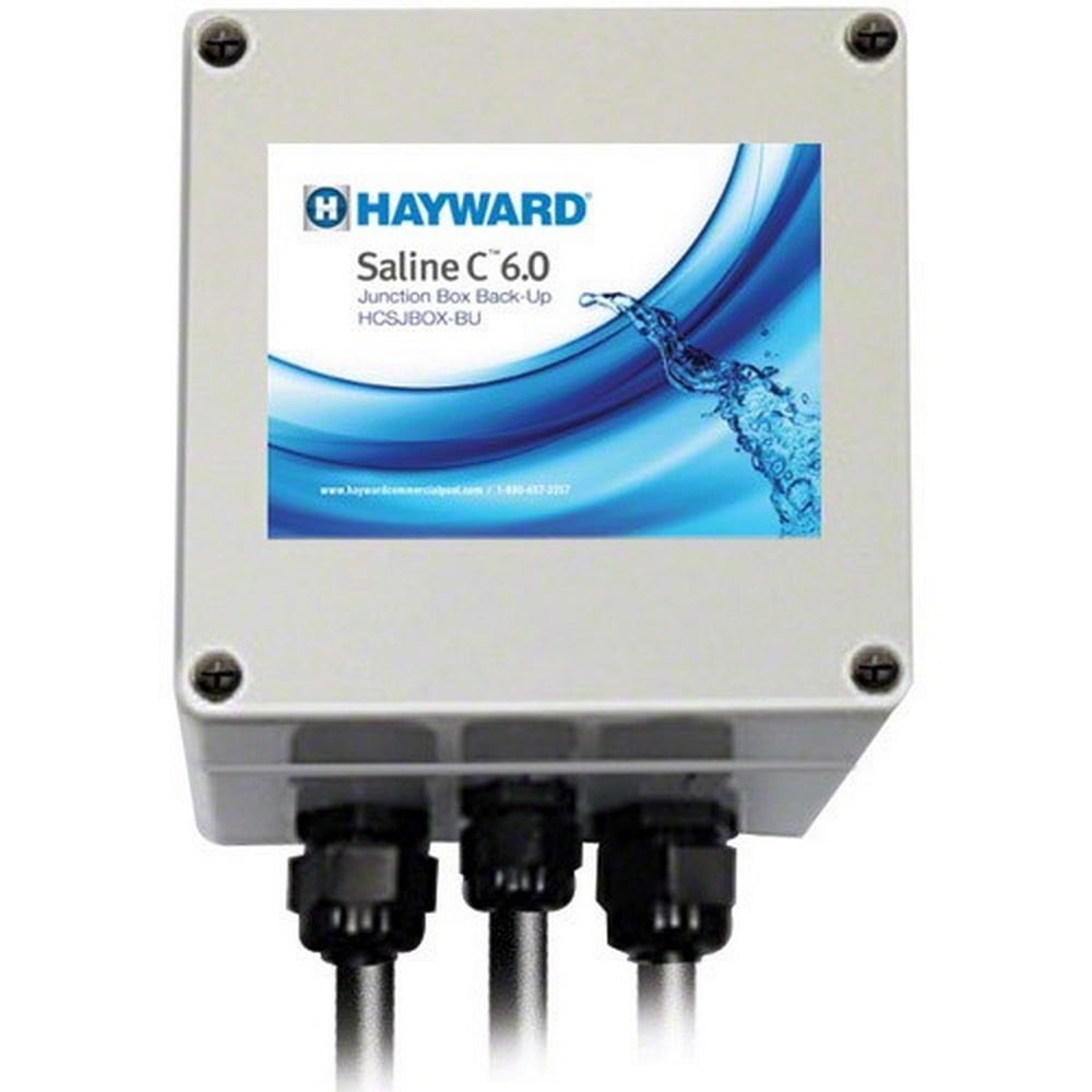 Hayward HCSJBOX-BU 120V Pre-wired Sanitizer Back-Up Junction Box ...