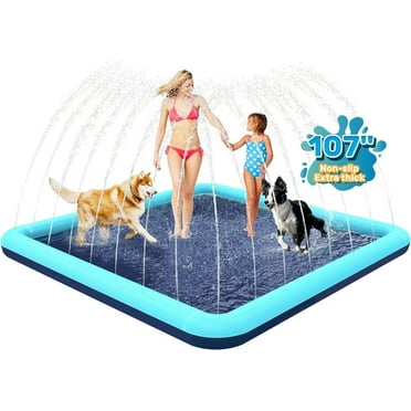 Care Bears Deluxe Inflatable Splash Pad with Sprinkler System for Kids Ages 1 and up - Walmart.com