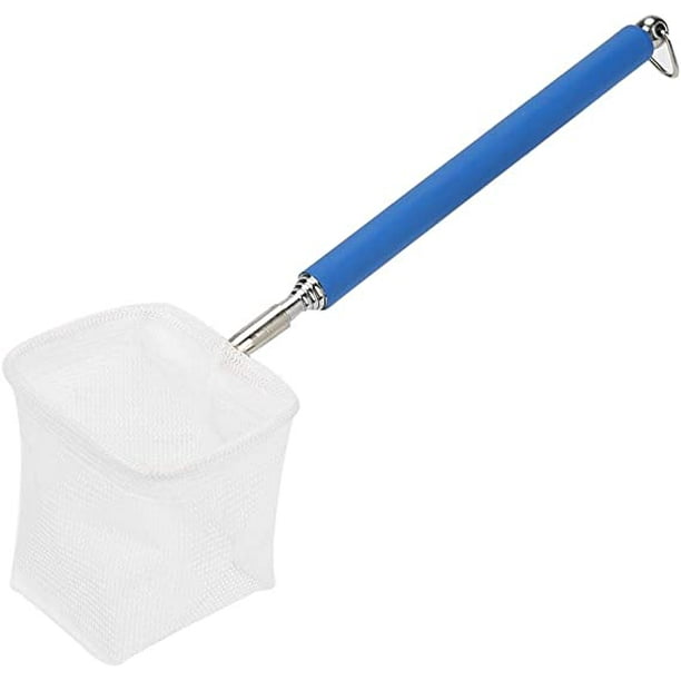 Adjustable Mini Fishing Net Pole for Aquarium Tank Shrimp 20-57.5cm ...